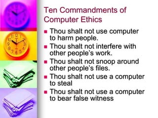 CAS110 Netiquette PPT when using the internet | PPT