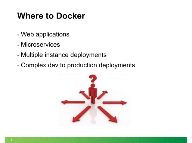 Where and When to Docker | PPT