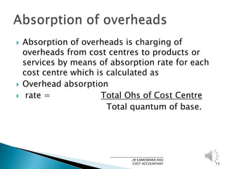 Cas 3 overheads | PPTX
