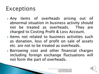 Cas 3 overheads | PPTX