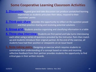 Cooperative Learning and Learners' Autonomy | PPT