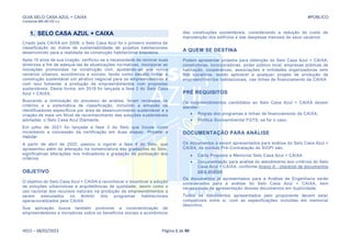 SELO CASA AZUL - CAIXA ECONÔMICA FEDERAL | PPT