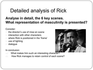 Casablanca rick and ilsa | PPTX