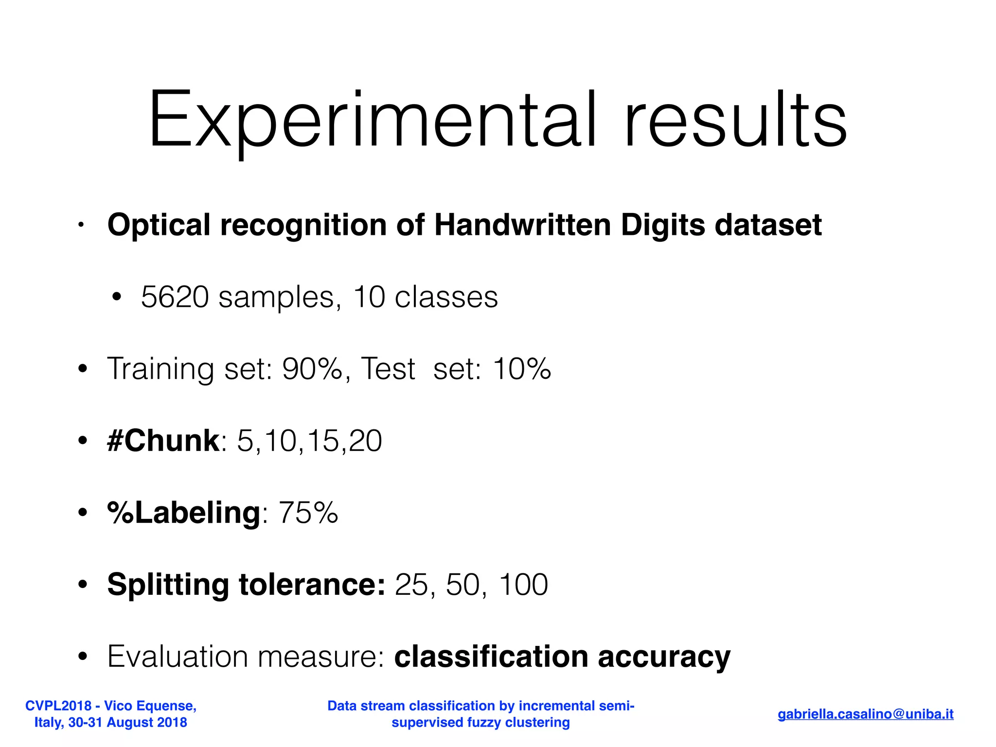 Data Stream Classification By Incremental Semi Supervised Fuzzy Clustering Ppt