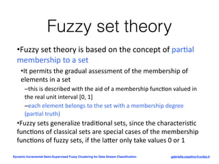 Dynamic Incremental Semi-Supervised Fuzzy Clustering for Data Stream Classification | PDF ...