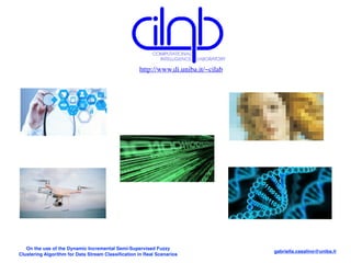 On the use of the Dynamic Incremental Semi-Supervised Fuzzy Clustering Algorithm for Data Stream ...