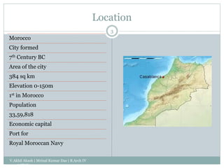 Casa port railway station | PPTX