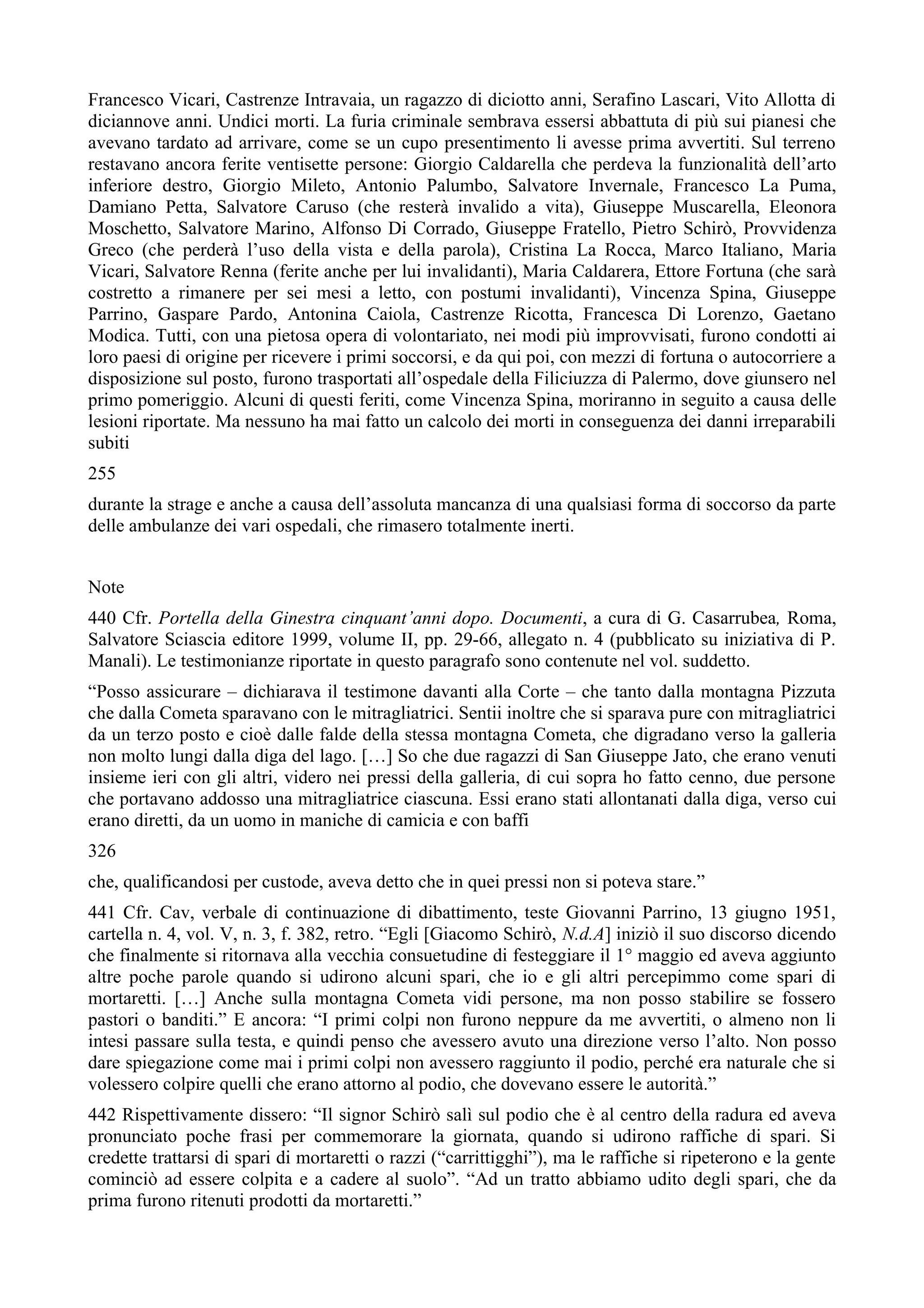 1 maggio 1947. La ricostruzione dell'evento | PDF