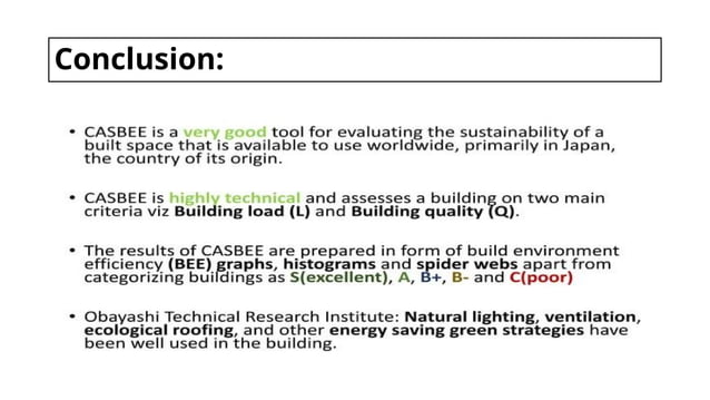 CASBEE green building rating system-2.pptx