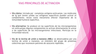 Cascada de complementos | PPTX