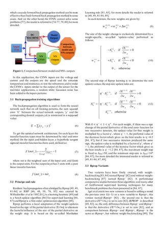 Cascade forward neural network based on resilient backpropagation for simultaneous parameters ...