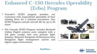 Aerospace Engineering & Aircraft Maintenance - Cascade Aerospace | PPTX