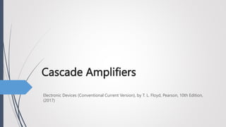 Cascade Amplifier.pptx