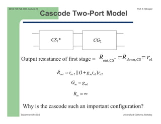 cascade and cascode amplifier.pdf