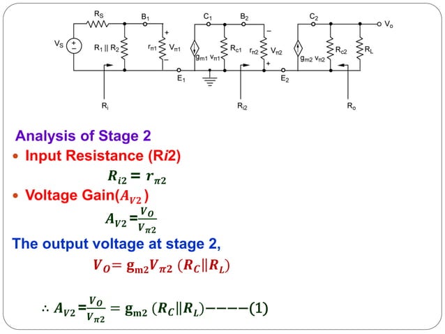 Cascade and cascode amplifiers | PPTX | Computer Networking | Computing