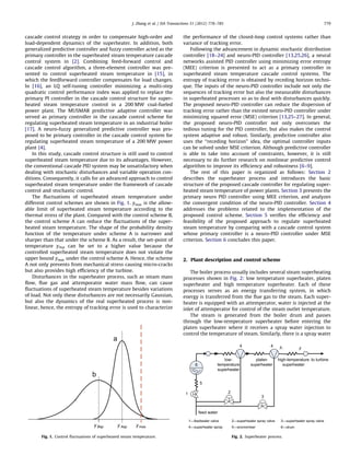 Cascade control of superheated steam temperature with neuro PID controller | PDF
