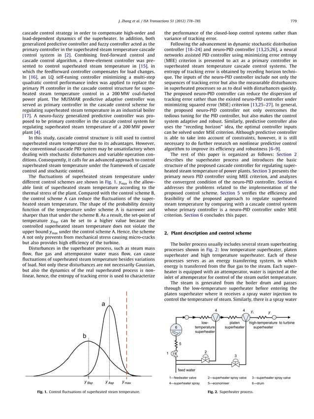 Cascade control of superheated steam temperature with neuro PID controller | PDF | Internet of ...