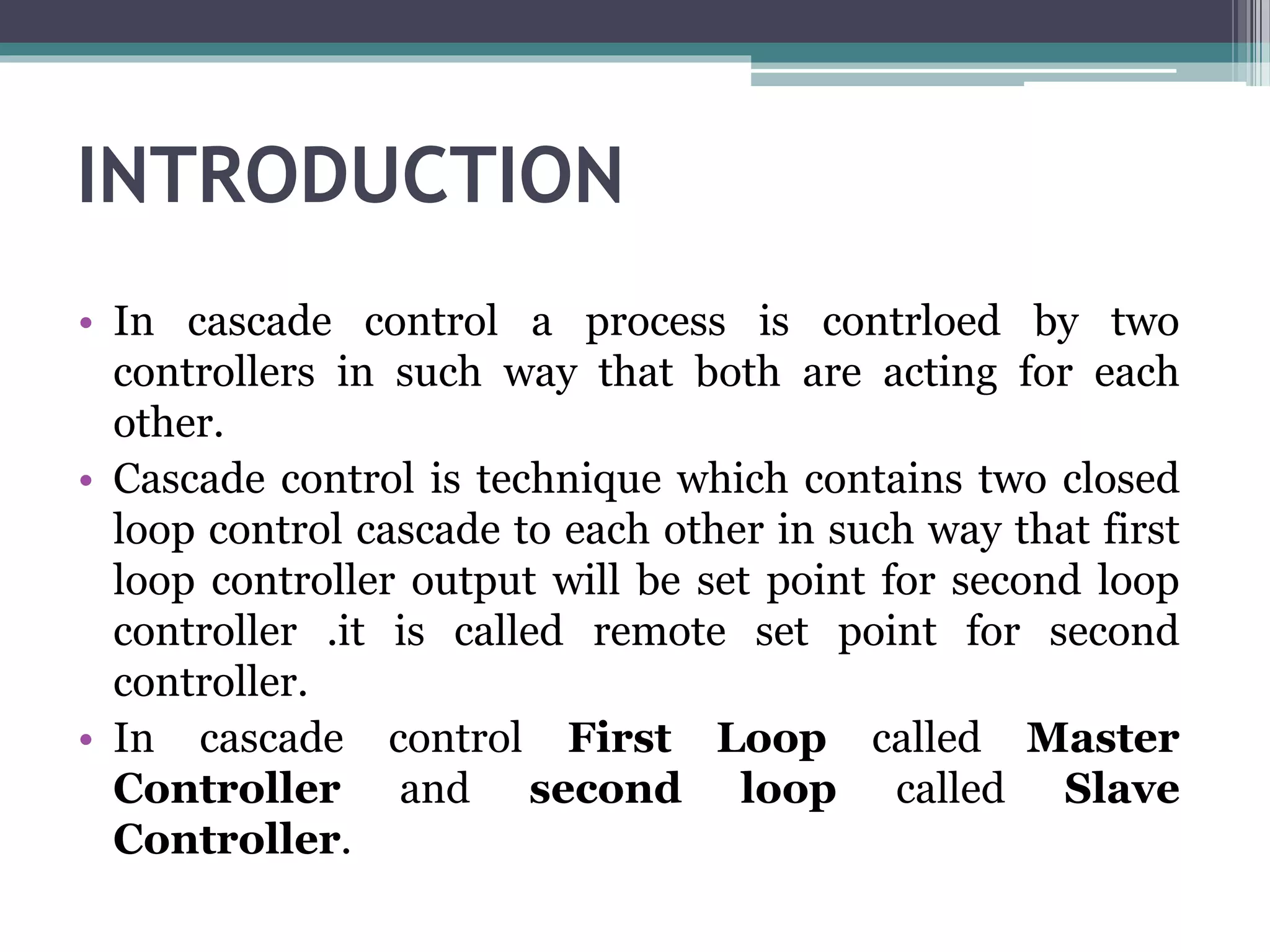 Cascade control system | PPTX