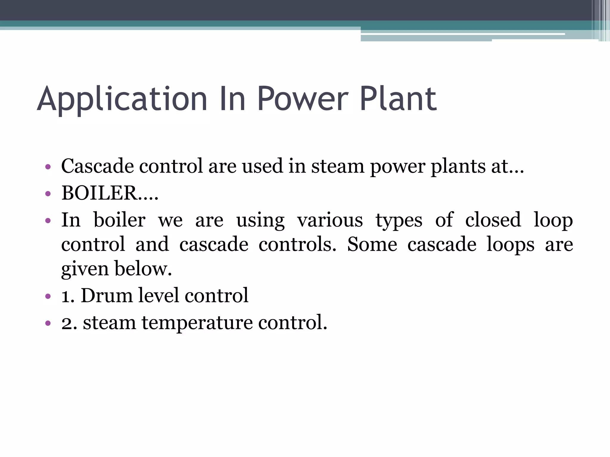 Cascade control system | PPTX
