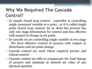 Cascade control system | PPTX