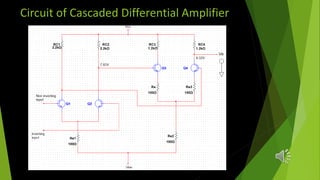 Cascaded differential amplifier | PPTX