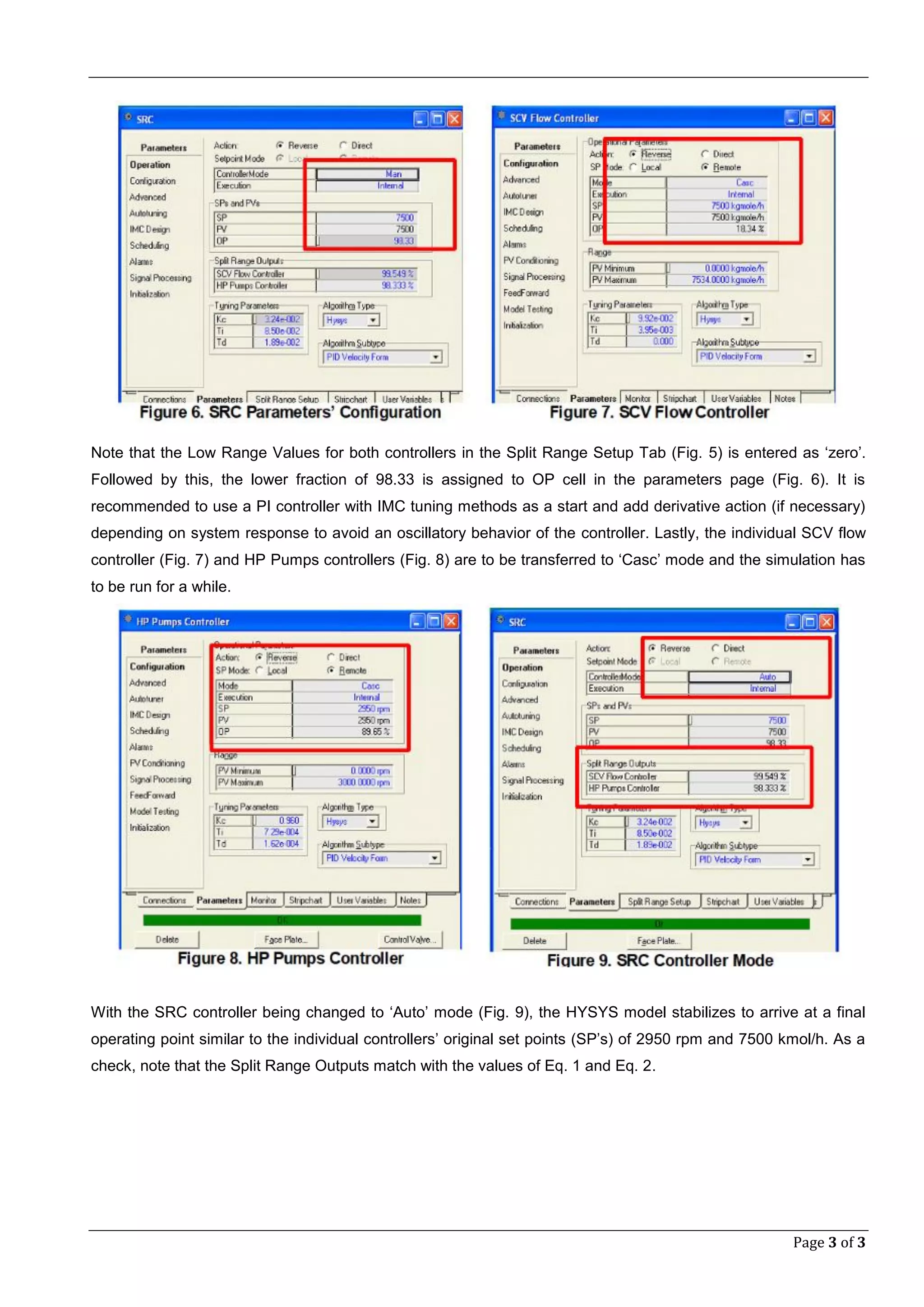 MODELLING CASCADED SPLIT RANGE (CASC-SRC) CONTROLLERS IN ASPEN HYSYS DYNAMICS | PDF
