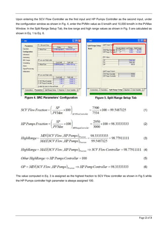 MODELLING CASCADED SPLIT RANGE (CASC-SRC) CONTROLLERS IN ASPEN HYSYS DYNAMICS | PDF