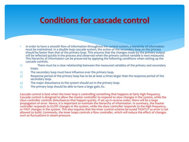 Cascade pid controllers | PPT