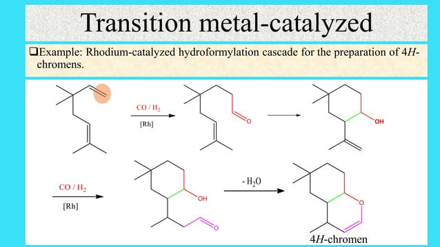 Cascade reactions | PPT