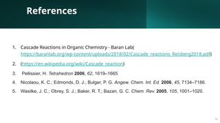 Cascade Reactions Presentation in Organic Chemistry.pptx