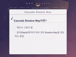 Cascade Shadow Map