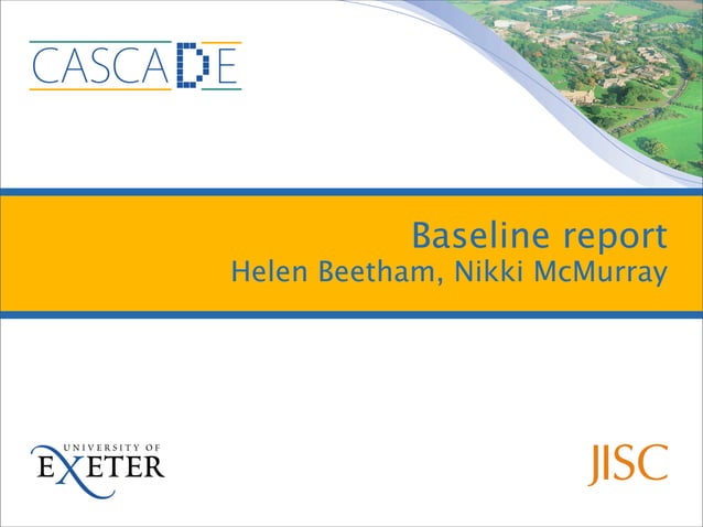 Cascade slides on baseline | PPT