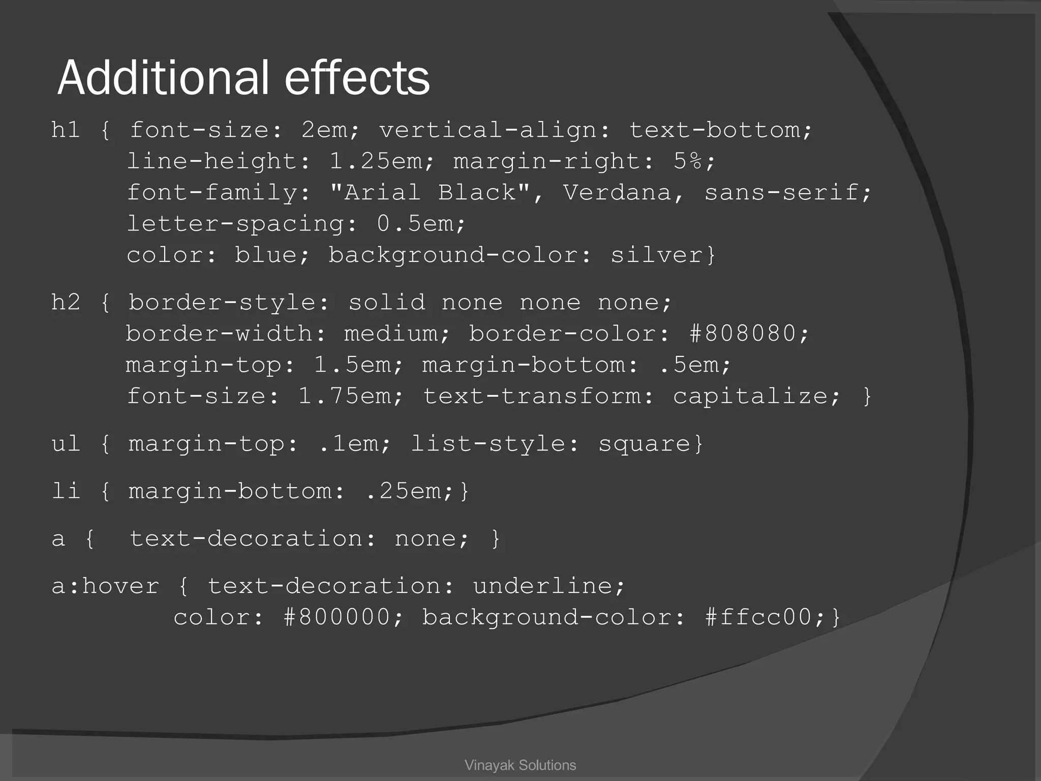 Cascading Style Sheet | PPT