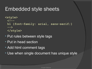 Cascading Style Sheet | PPT