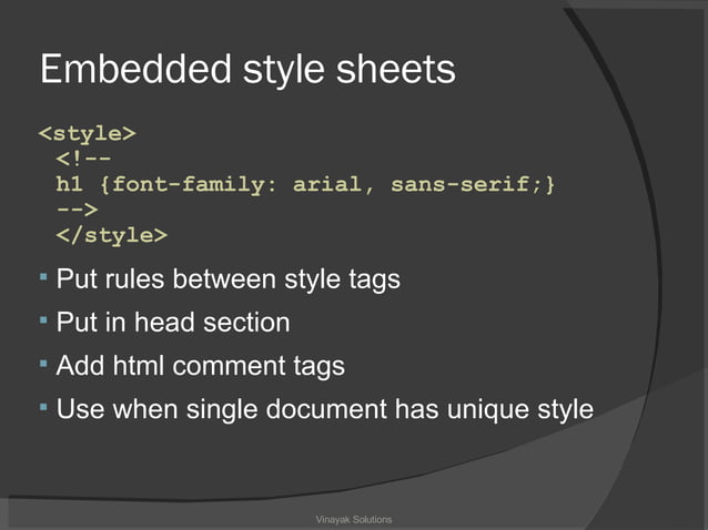 Cascading Style Sheet | PPT