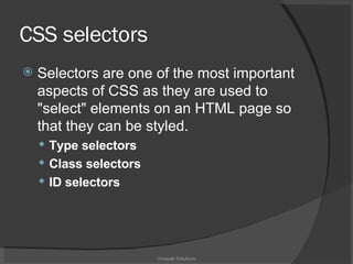 Cascading Style Sheet | PPT