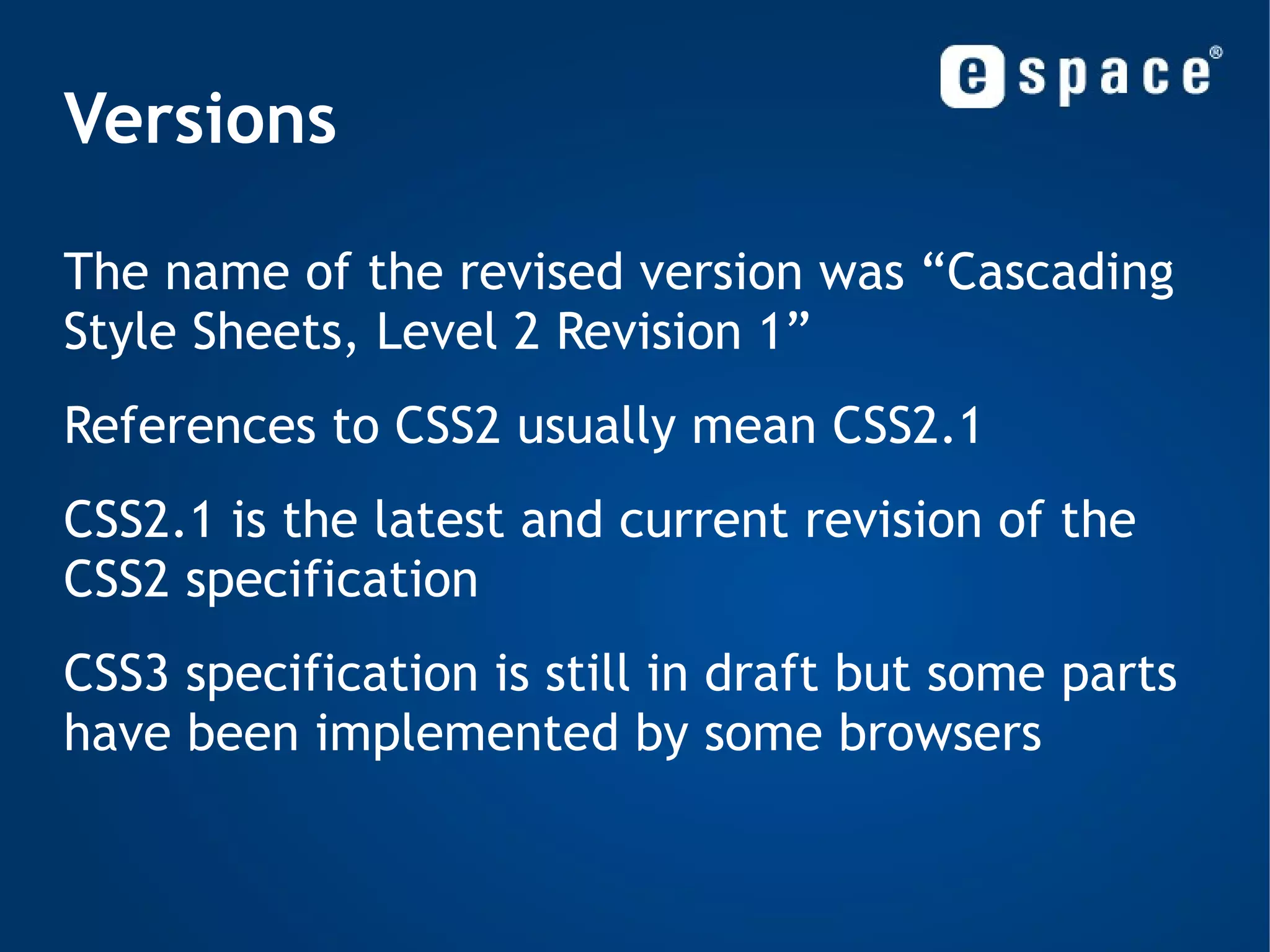 Cascading Style Sheets - Part 01 | PPT