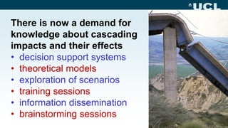 UCl-IRDR Cascading Disasters Research Group | PPT