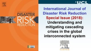 UCl-IRDR Cascading Disasters Research Group | PPT