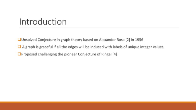 Cascading Graceful Labeling Algorithm Ppt