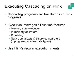 Overview of Cascading 3.0 on Apache Flink | PPT