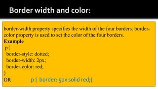 Cascading style sheet | PPT