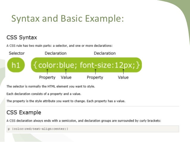 Cascading style sheet (css)]