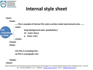 What Is Cascading Style Sheet? | PPT