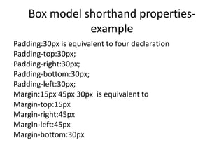 Cascading style sheets | PPTX