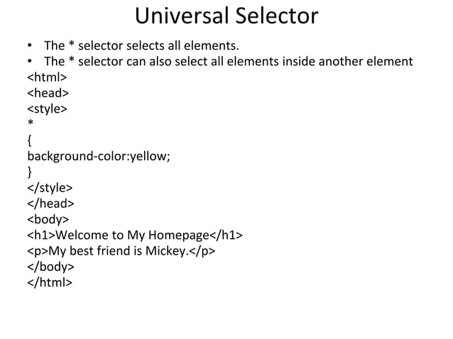 Cascading style sheets | PPT