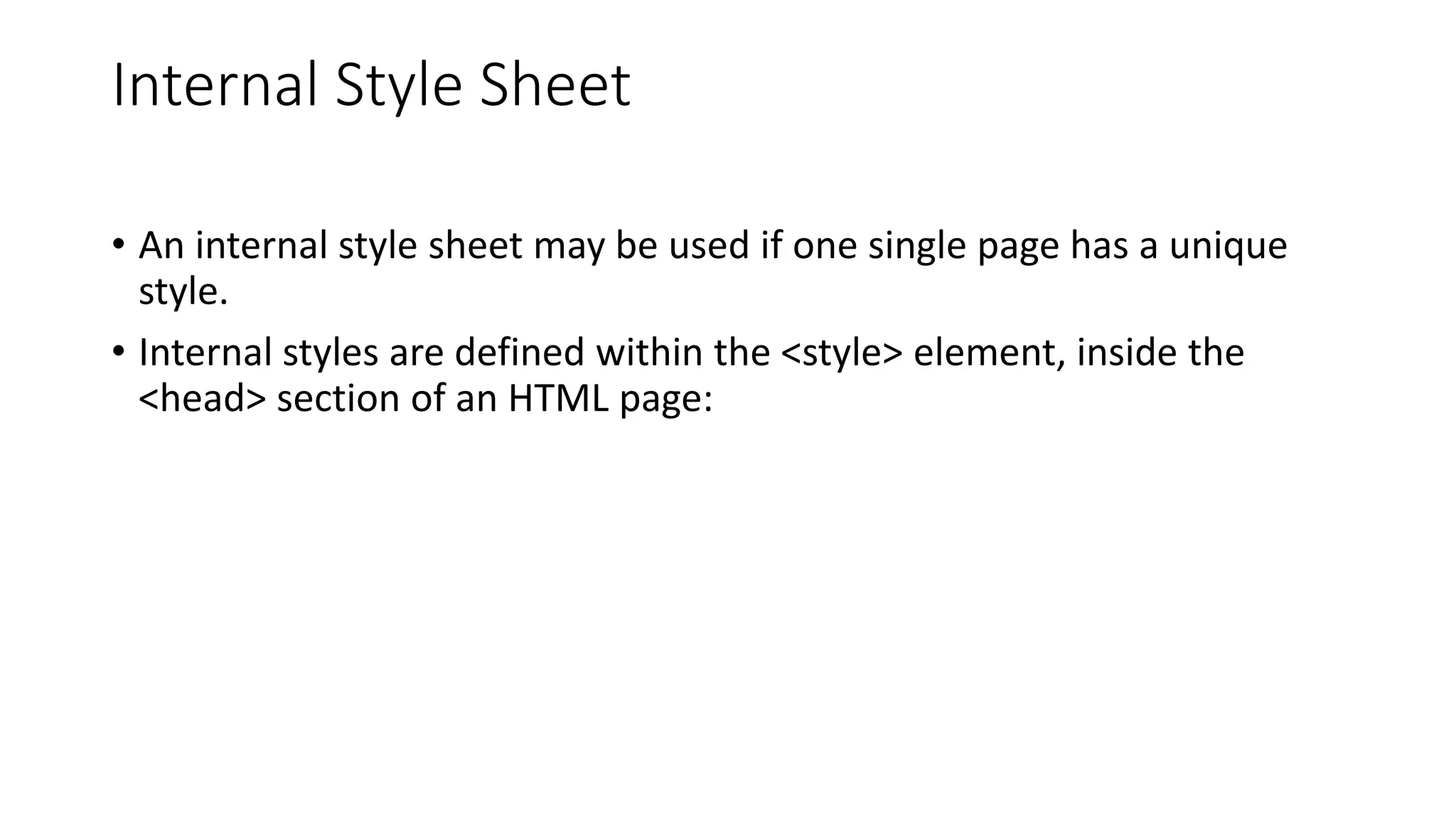 Cascading Style Sheets For Web Browserpptx