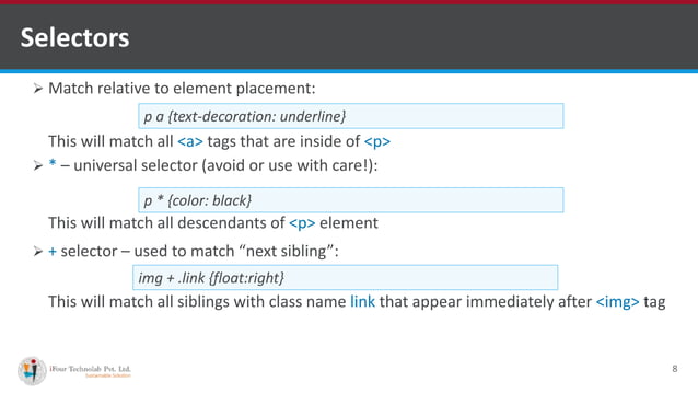 Cascading style sheets - CSS | PPT