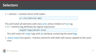 Cascading style sheets - CSS | PPT