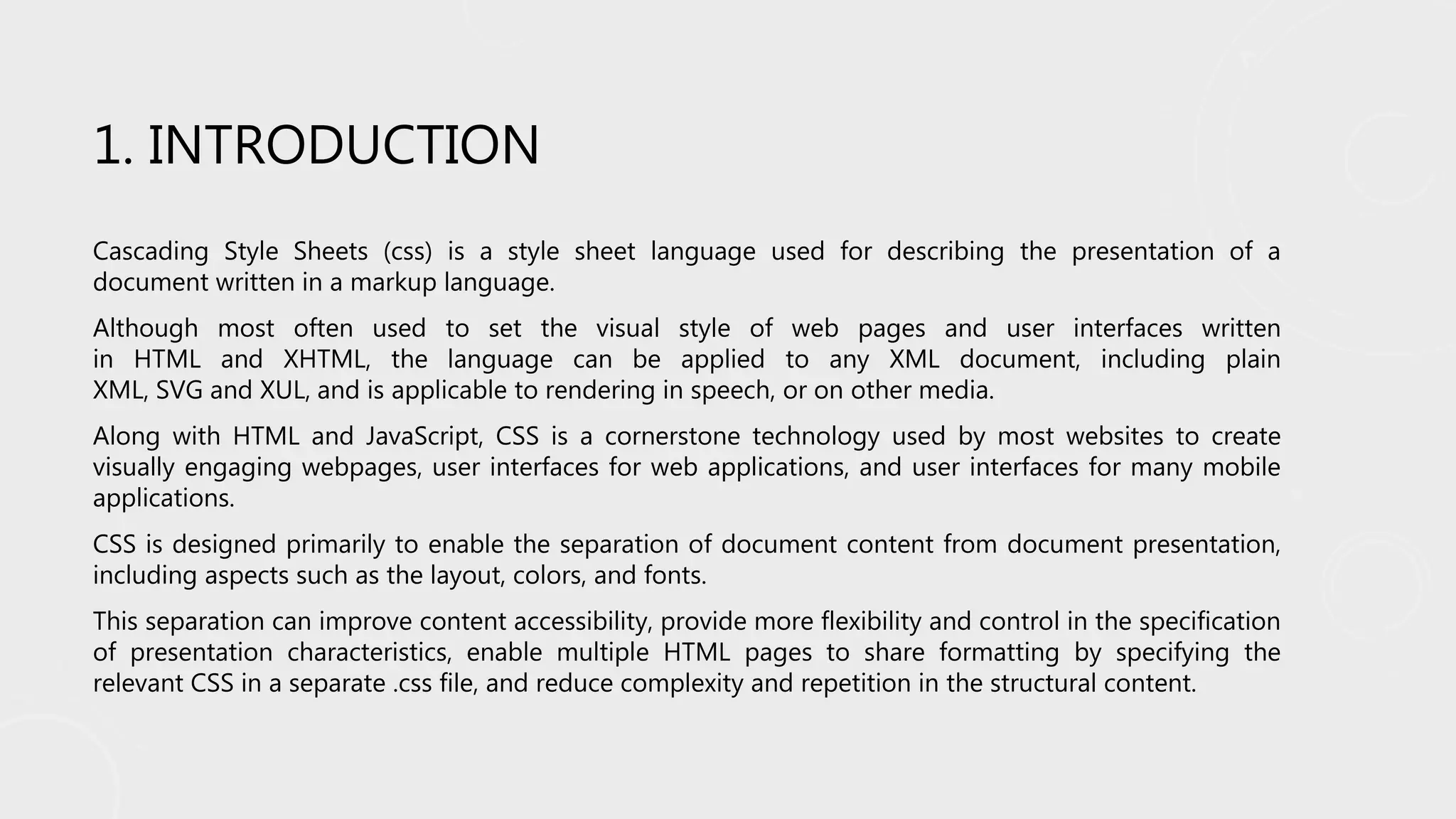 Cascading Style Sheets (CSS) | PPTX